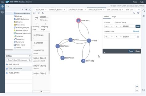 take your first steps with the sap hana graph engine tutorials for