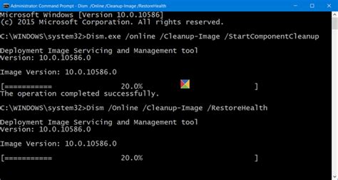 dism fails the source files could not be found 0x800f081f or 0x800f0906
