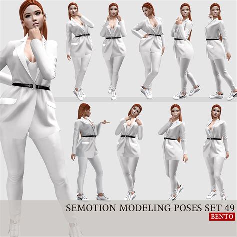 Semotion Female Bento Modeling Poses Set 49 A Photo On Flickriver