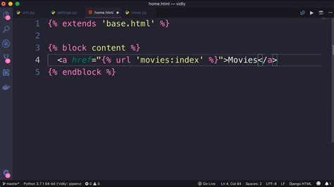 noreversematch at movies is not a registered namespace