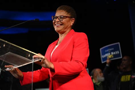 Karen Bass Becomes First Woman Elected Mayor Of Los Angeles News