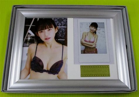 【目立った傷や汚れなし】【長澤茉里奈vol 2】1of1 撮影時オフショットビキニ生チェキ付きスペシャルフレーム6 トレーディングカード