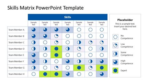 Skills Matrix Powerpoint Template And Ppt Slide For Presentations
