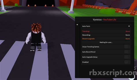 youtube life [free auto farm gui] scripts rbxscript
