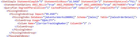 sql server performance missing indexes sql service