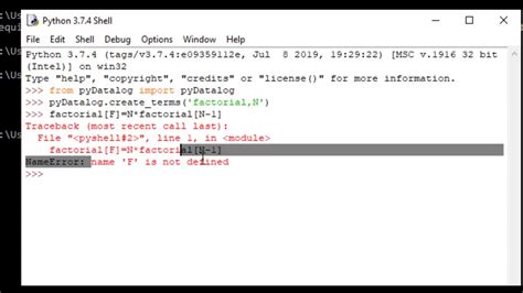 pydatalog python programming python pydatalog undefined issue