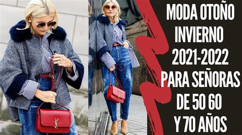 Moda OtoÑo Invierno 2021 2022 Para SeÑoras De 50 60 Y 70 AÑos SeÑoras