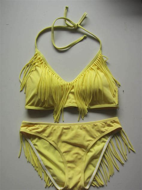Sexy Bikini With Fringe Fashion Lady Swimwear Ladies Sex Bikini China