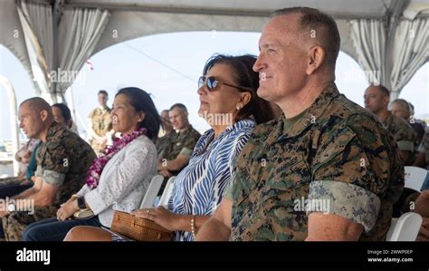 U S Marine Corps Lt Gen William M Jurney Commander U S Marine