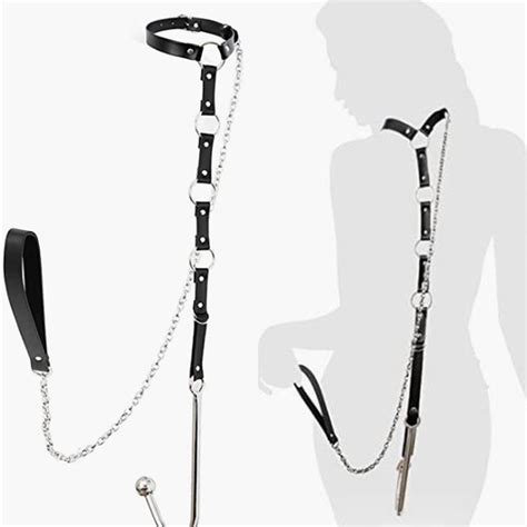Customized Metal Anal Hook Forced Restraint Collar And Leash Anal Hook