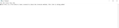 how to use python truncate to resize files python pool