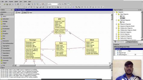 class diagram for airline reservation system management youtube