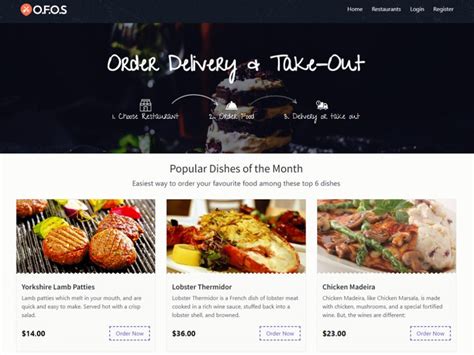 online food ordering system in php and mysql with source code