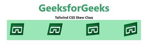 tailwind css skew geeksforgeeks