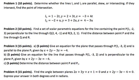 solved determine whether the lines i 1 and i 2 are parallel