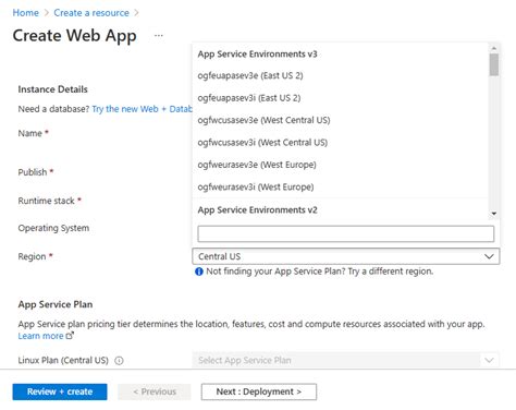 azure app service environment create an ilb ase v1 azure