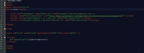 javascript cities autocomplete in asp mvc stack overflow