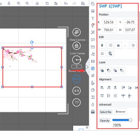 how to add flashes swfs animiz