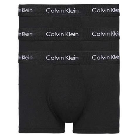 Calvin Klein Underwear 3pack Black 1893a 100 Trunk 3p