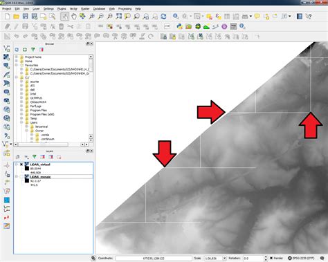 creating virtual raster produces gaps along edges in qgis geographic