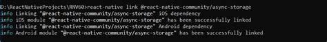 react native get save value locally using asyncstorage in app memory