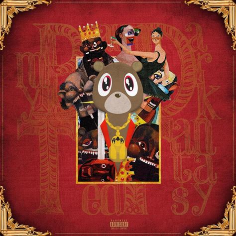 Mbdtf Alternate Cover Art By Me R Kanye