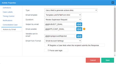 processmaker actions by email feature documentation processmaker