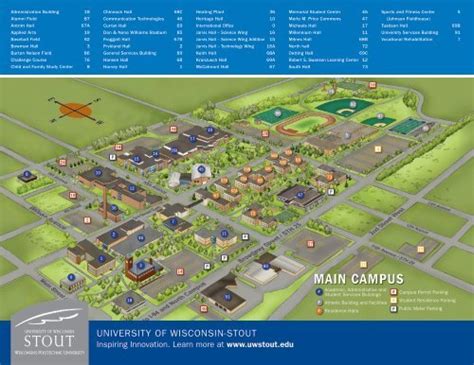 University Of Wisconsin System Map
