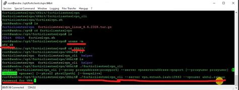 setup linux router with forticlient sslvpn cli fortigate
