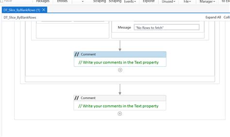 how to split datatable into multiple datatables using empty row as