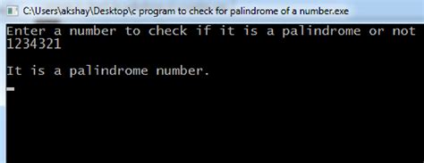 palindrome string c program iwebfreeware