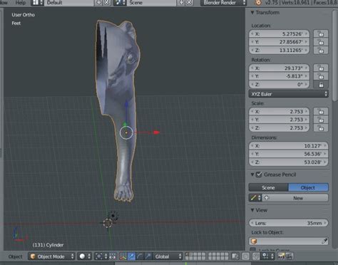 transforms reset object origin without moving object blender stack