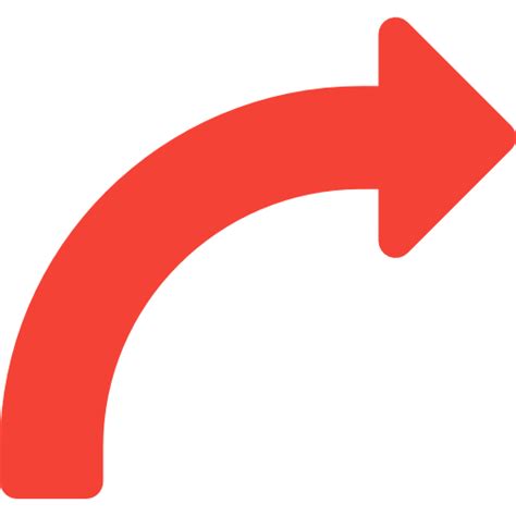 Free Icon Curved Arrow