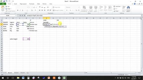 learn ms excel part 6 logical function youtube