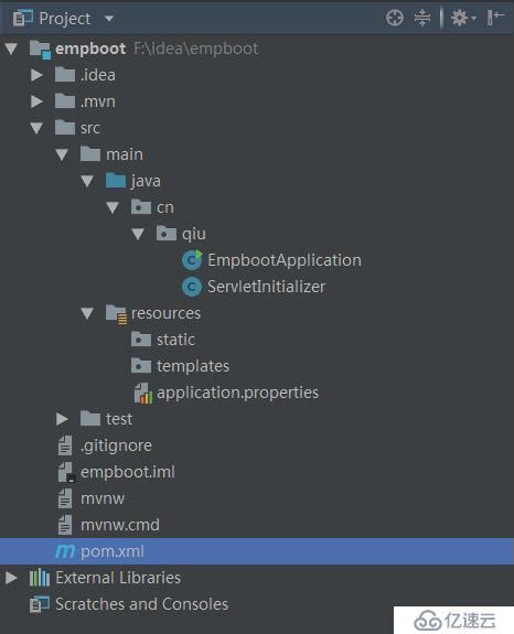 springboot mybatis 实现对员工的增删改查 开发技术 亿速云