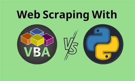 web scraping with vba vs python which is better alnusoft