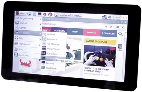 raspberry pi 7td raspberry pi shield display lcd touch 7 800x480