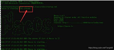 nacos启动报错[db load error]load jdbc properties error nacos [db load error