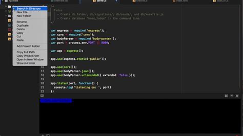 angularjs node express knex 3 setting up knexjs youtube