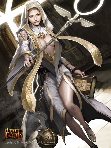 Artstation Woman Priest