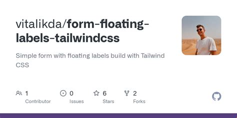 github vitalikda form floating labels tailwindcss simple form with