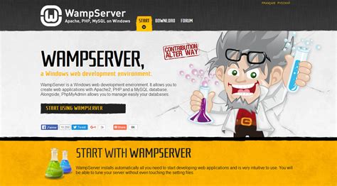 how to host yourr own website with wampserver