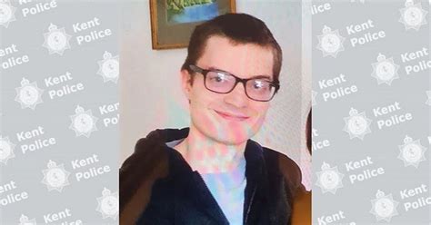 Urgent Police Appeal To Find Missing Canterbury In Kent Man Alexander