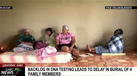 Sabc News On Twitter Video Backlog In Dna Testing Is Causing