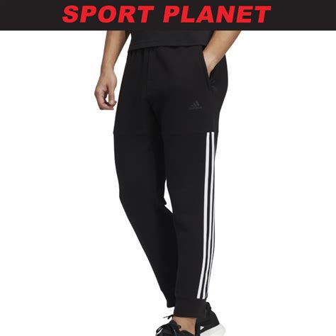 Adidas Men Future Icons 3 Stripes Knit Long Tracksuit Pant Seluar