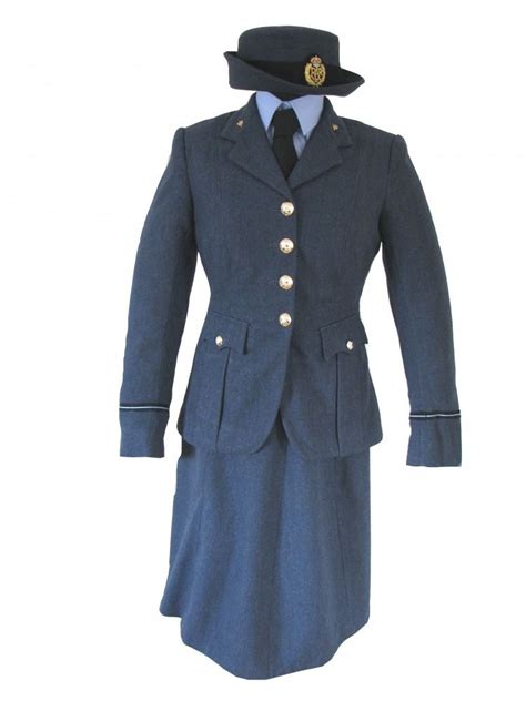 Ladies 1940s Wartime Raf Uniform Image Fancy Dress Dress Up Ww2 Women