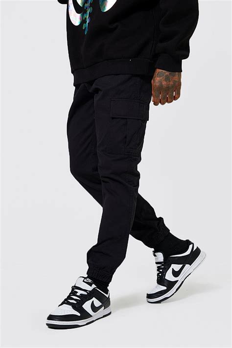 Mens Cargo Trousers And Joggers Mens Combat Trousers Boohoo Uk