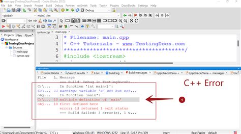 how to fix the error multiple definition of `main
