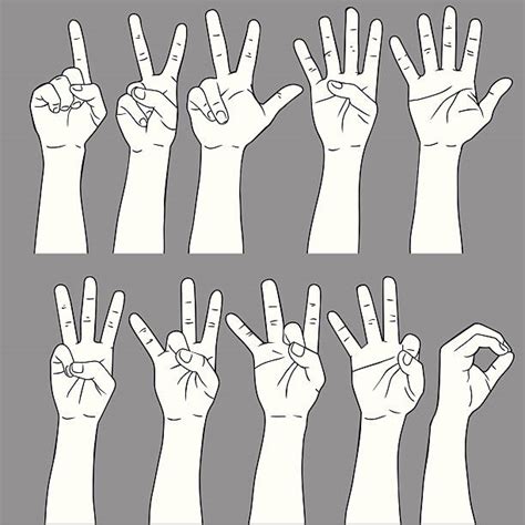 Three Fingers Illustrations Royalty Free Vector Graphics And Clip Art