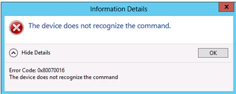 [fixed] the device does not recognize the command error problem